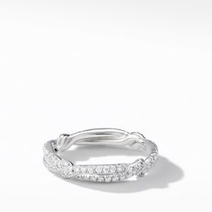 David Yurman | Jewelry | David Yurman Wedding Band W Diamonds In ...